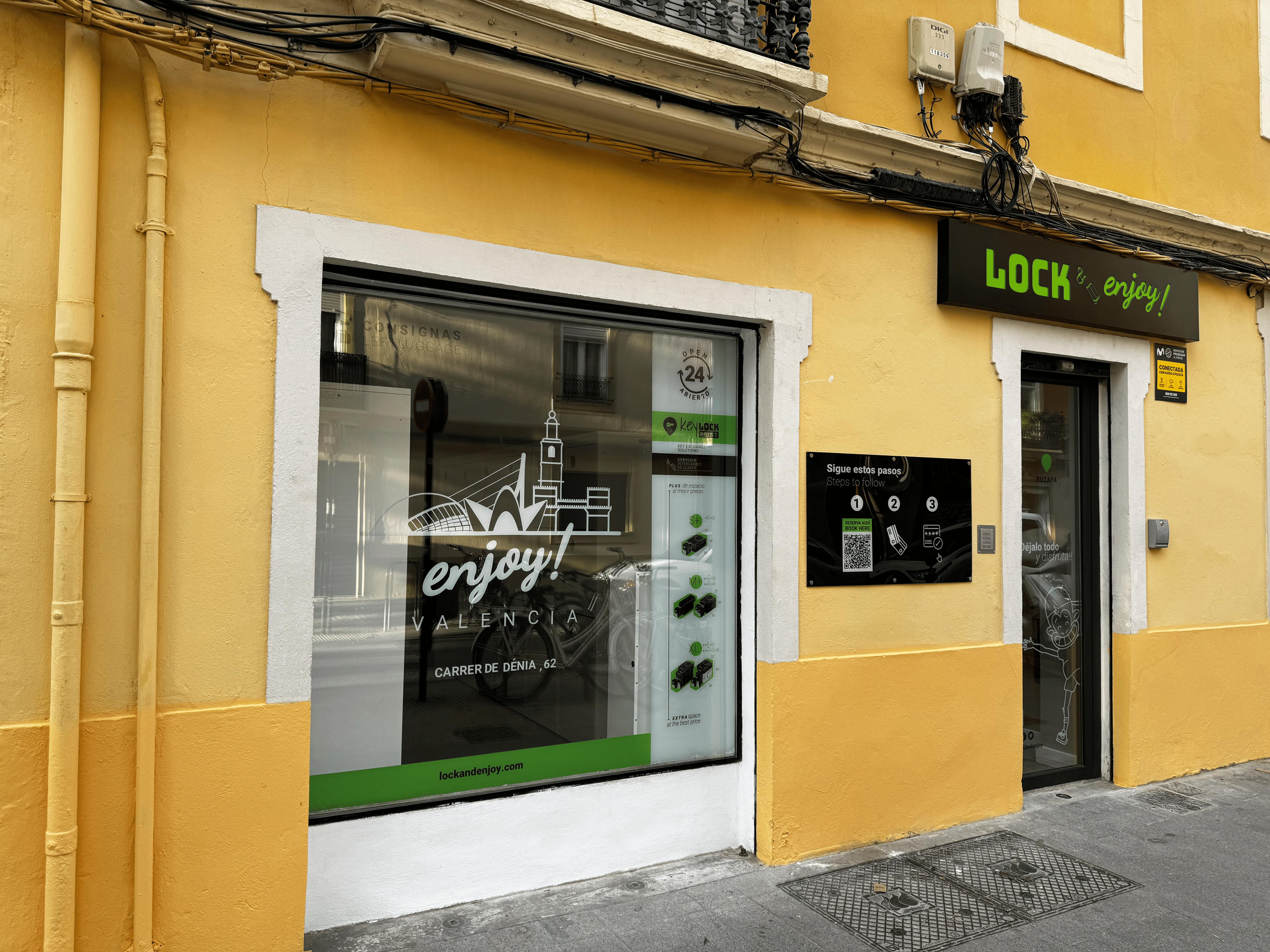 LOCK & enjoy! | Consigna Equipaje Valencia