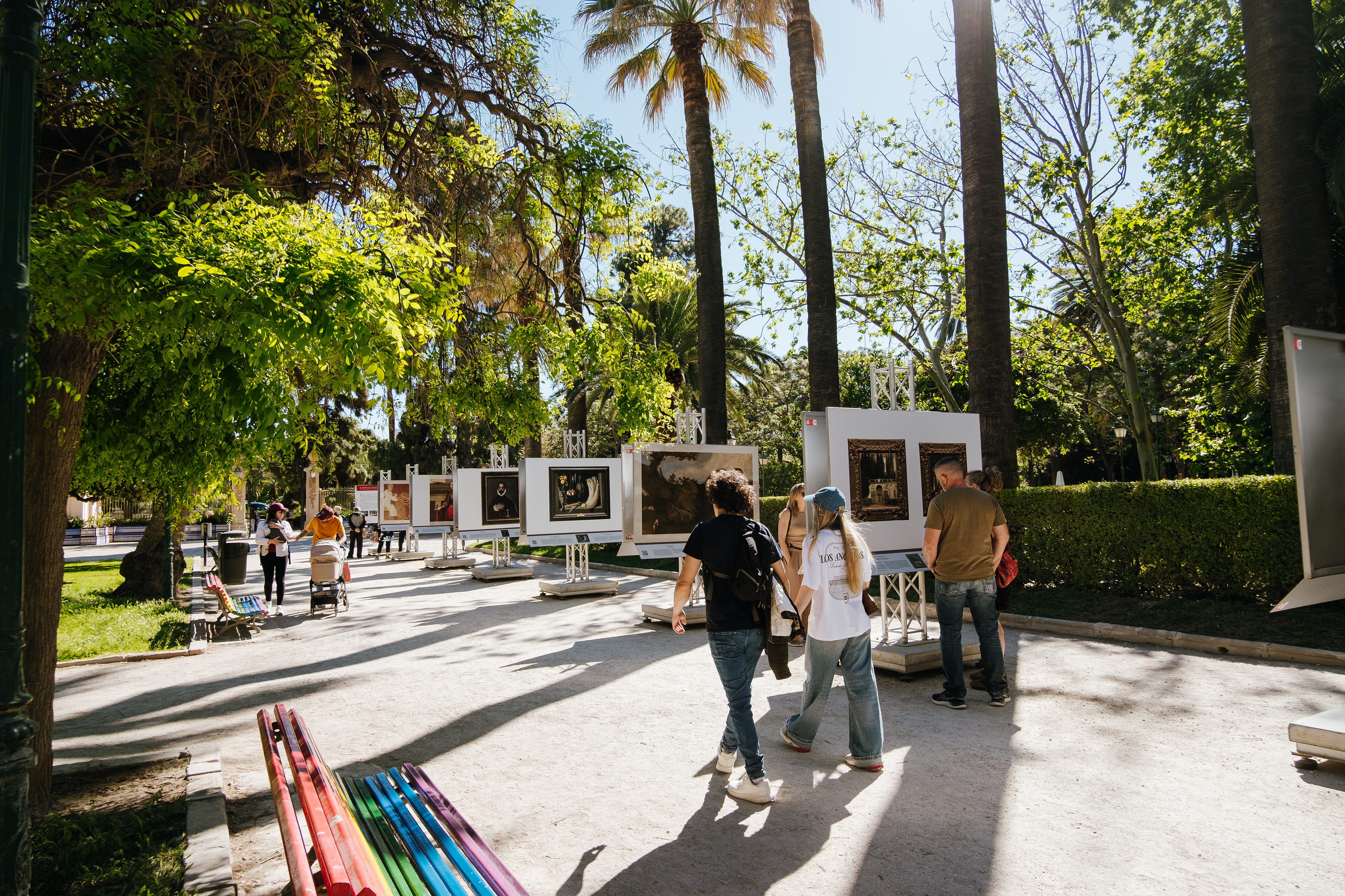 El Museo del Prado en los Jardines de Viveros València